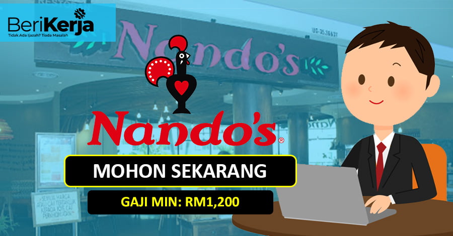 Jawatan Kosong Pembantu Pengurus Restoran di Nando's Chickenland