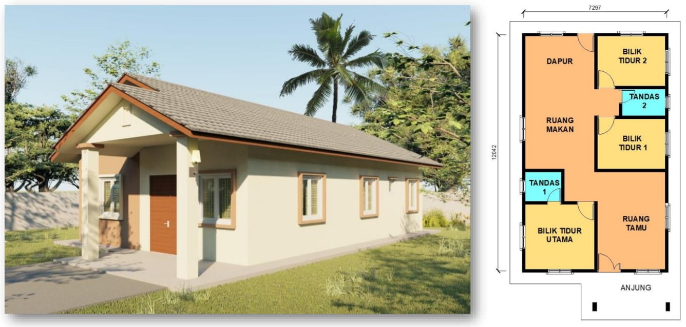 Bina rumah dengan subsidi Kerajaan RM20,000: Ini cara memohon Rumah ...