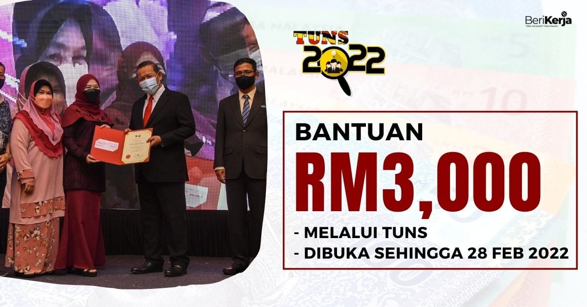 Permohonan kewangan TUNS telah dibuka: RM3,000 kepada yang berkelayakan ... Permohonan kewangan TUNS telah dibuka: RM3,000 kepada yang berkelayakan ...