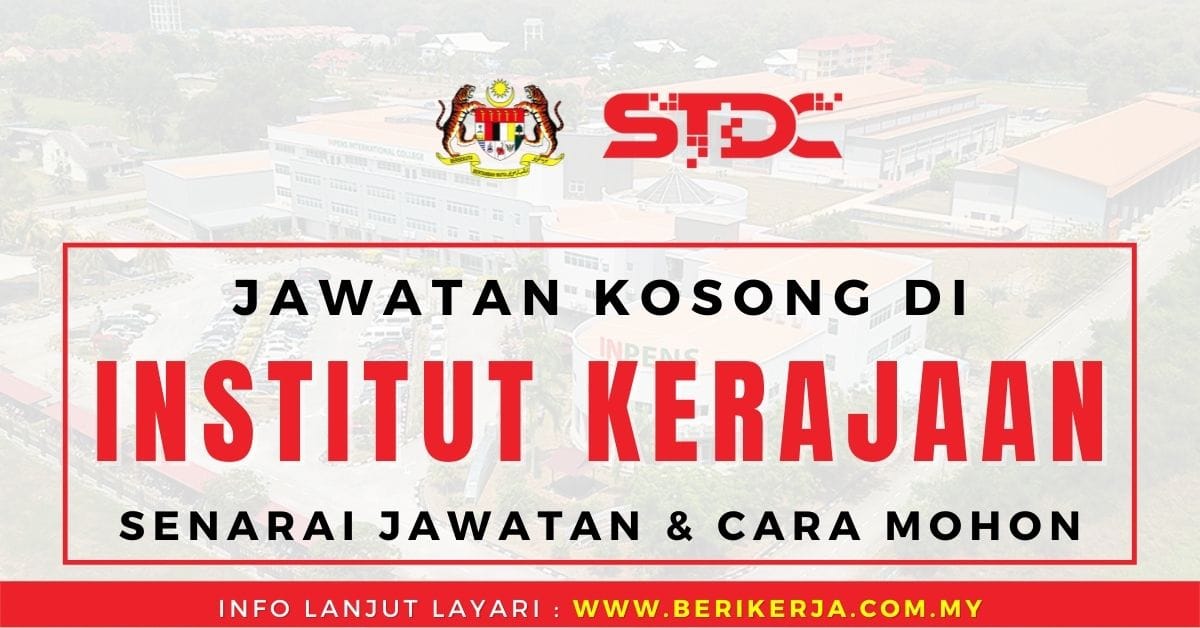 Pengambilan Jawatan Kosong Eksekutif Pendtabiran Institut Kerajaan. Gaji Dari RM 2,300 - RM ...