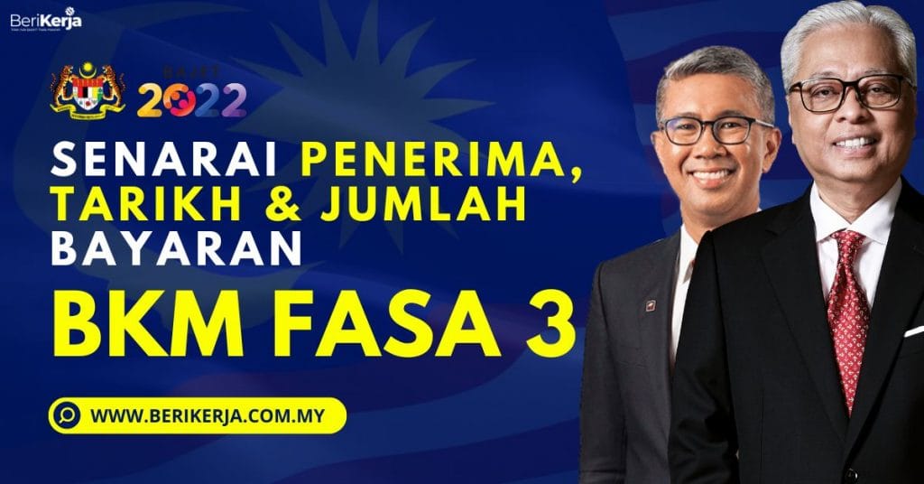 Akan dibayar tak lama lagi: Ini adalah senarai penerima, tarikh & jumlah bayaran BKM Fasa 3 ...