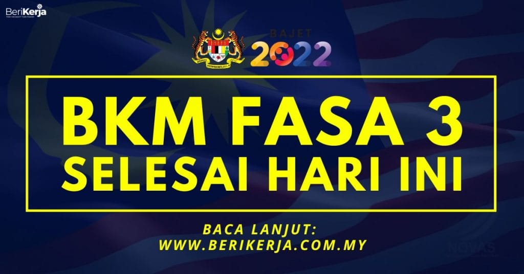 Pembayaran BKM Fasa 3 selesai hari ini: Berikut cara semak sama ada telah dikreditkan atau tidak ...