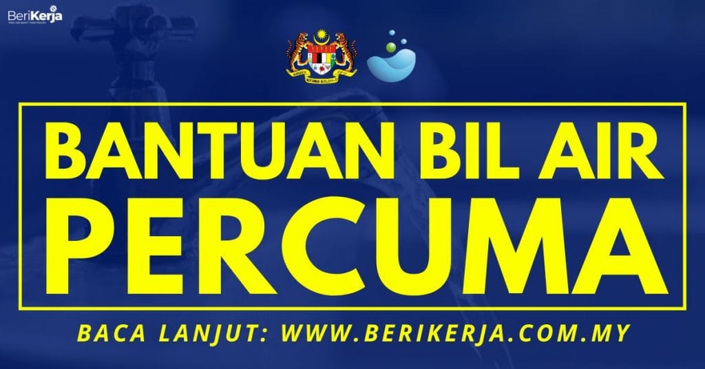 Ramai yang masih tak memohon: Ini cara mendapatkan Bantuan Bil Air ...