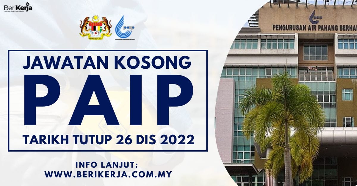 Pelbagai jawatan kosong ditawarkan di PAIP