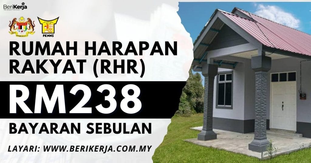 Permohon Rumah Harapan Rakyat (RHR) 2023 telah dibuka
