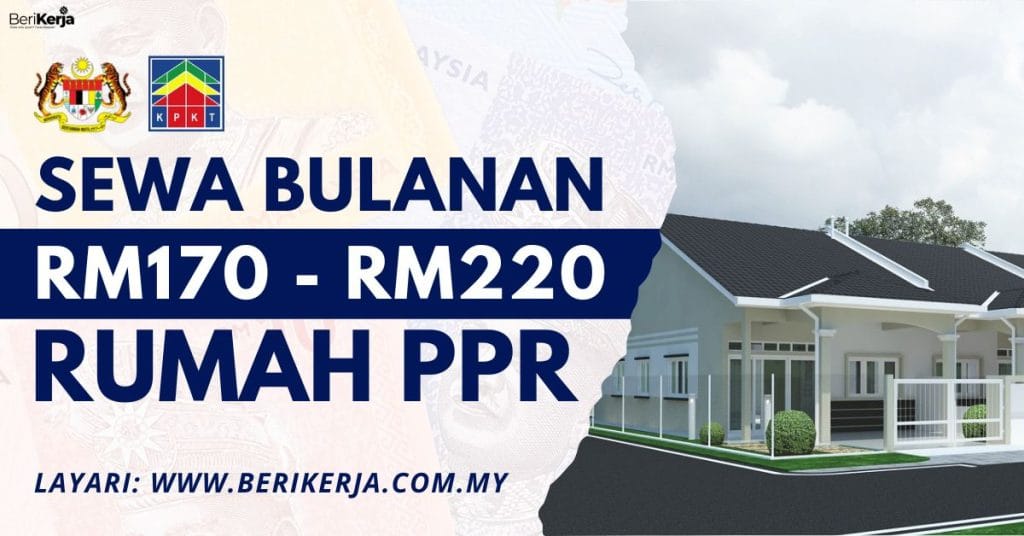 Sewa rumah hanya RM170 - RM220 sebulan: Ini ciri-ciri & cara memohon Rumah PPR Disewa