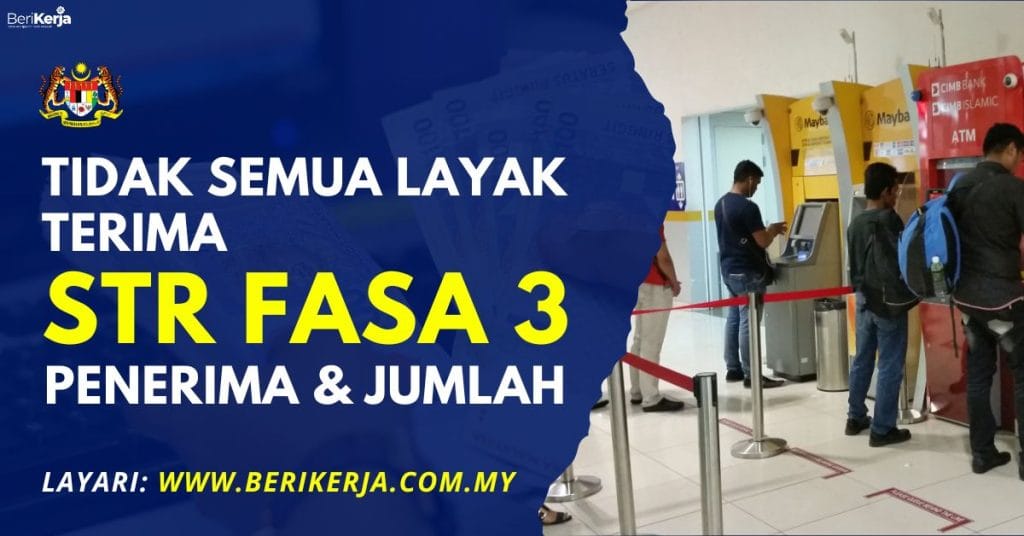 Tidak semua layak terima STR Fasa 3: Berikut senarai mereka yang layak & jumlah bayarannya