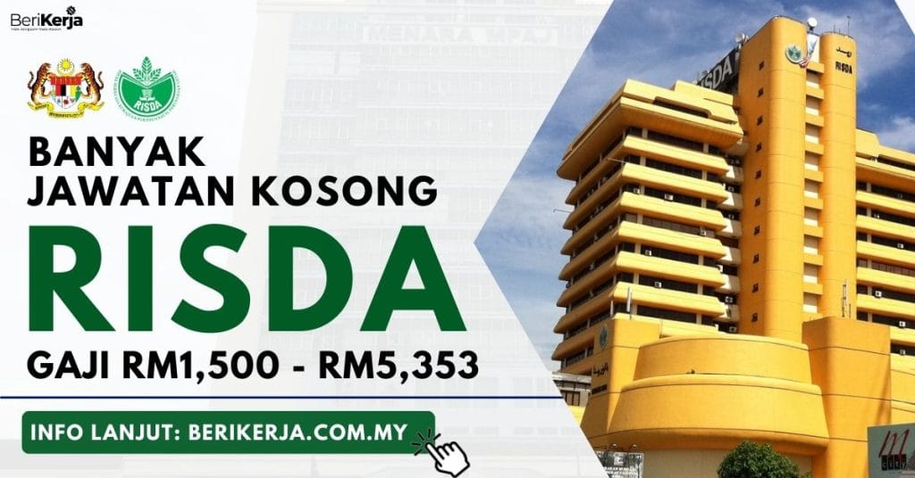 RISDA buka pengambilan banyak jawatan dengan gaji RM1,500 - RM5,353 ...