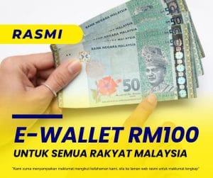 E-Wallet RM100 diberikan kepada semua rakyat Malaysia: Ini tarikh ...
