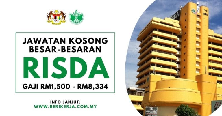 Jawatan kosong besar-besaran RISDA untuk kelayakan SPM hingga Ijazah ...