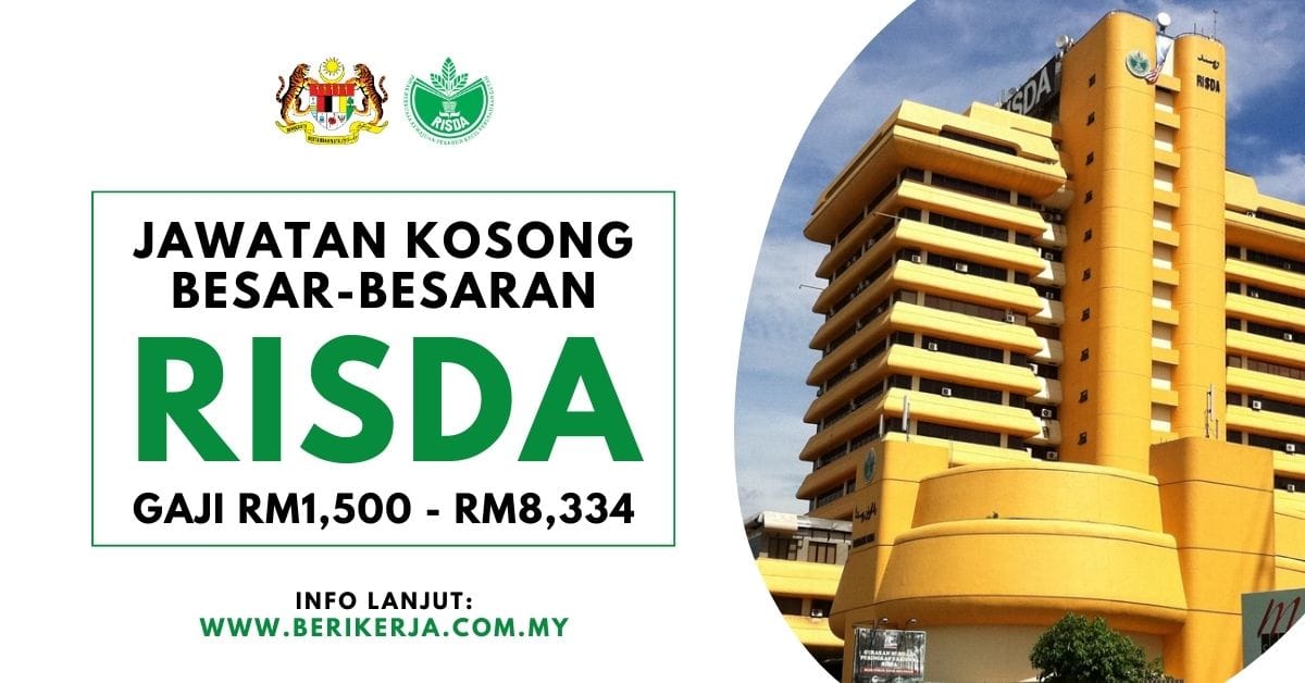 Jawatan kosong besar-besaran RISDA untuk kelayakan SPM hingga Ijazah ...