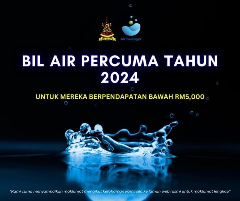 Bil Air Percuma tahun 2024 untuk mereka berpendapatan bawah RM5,000 ...
