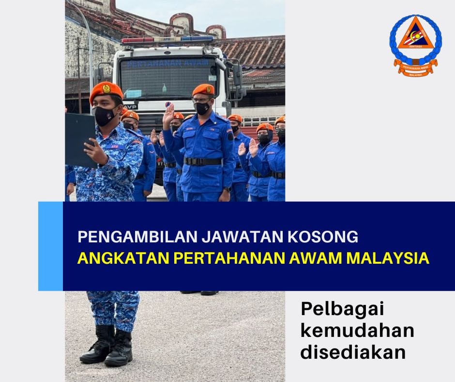 Pengambilan jawatan kosong Angkatan Pertahanan Awam Malaysia: Pelbagai ...