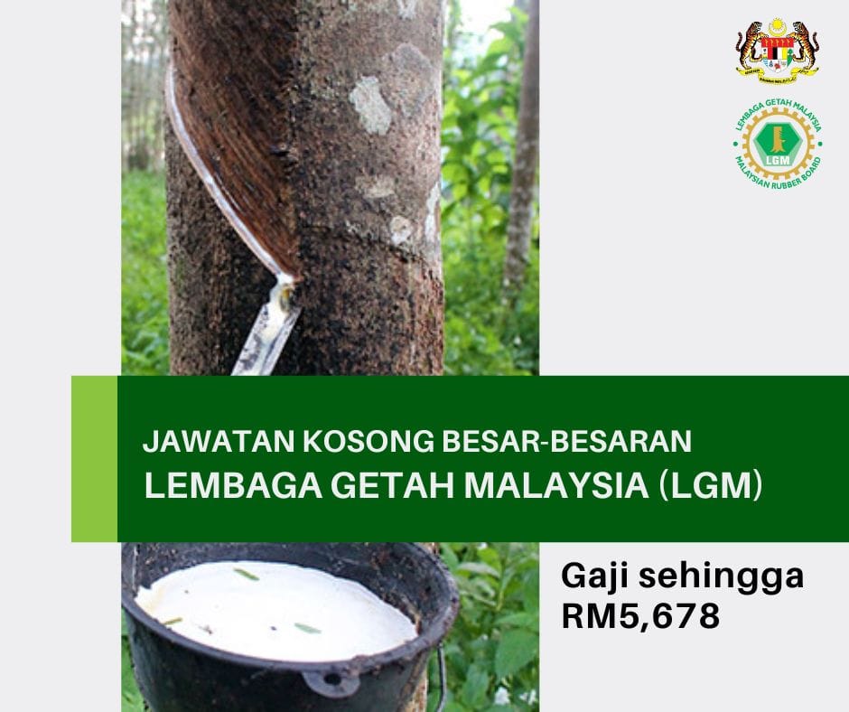 Pengambilan jawatan besar-besaran Lembaga Getah Malaysia (LGM) dengan ...